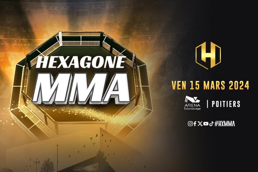 HEXAGONE MMA : Les arts martiaux mixtes de retour à Poitiers en 2024